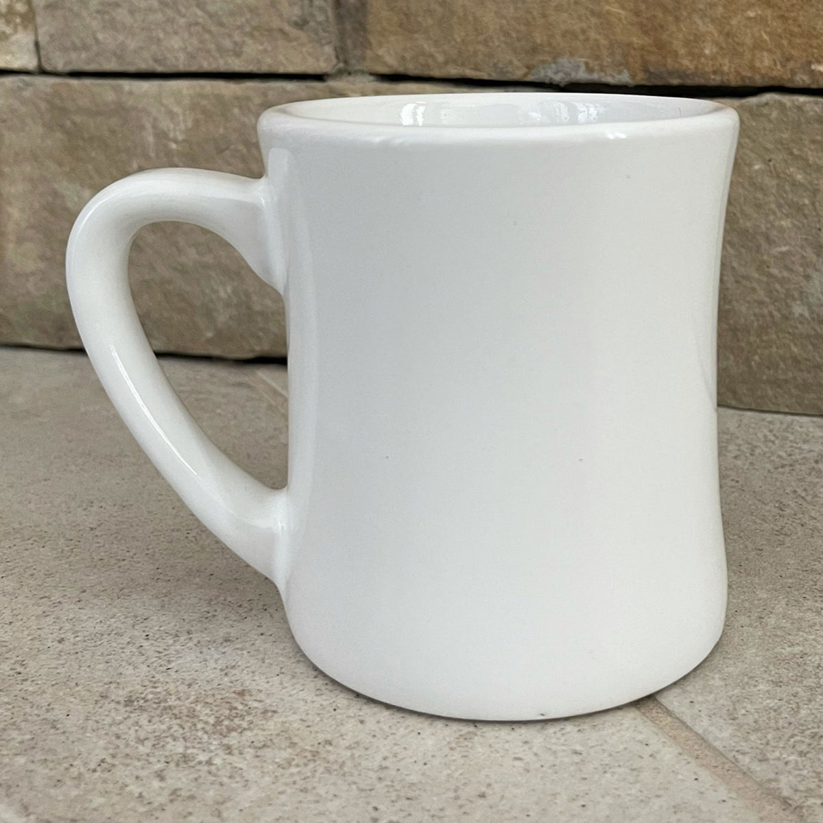 Gas Station Coffee - Ceramic Diner Mug - 14 oz - Made in the USA